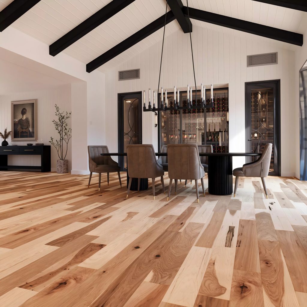 Rustic Hickory Floor: Timeless Beauty Unveiled - Jxz Flooring